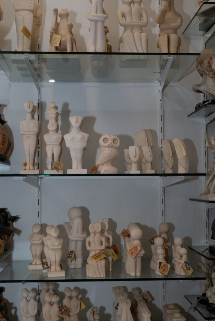 Bronze Statues - Souvenir Athens